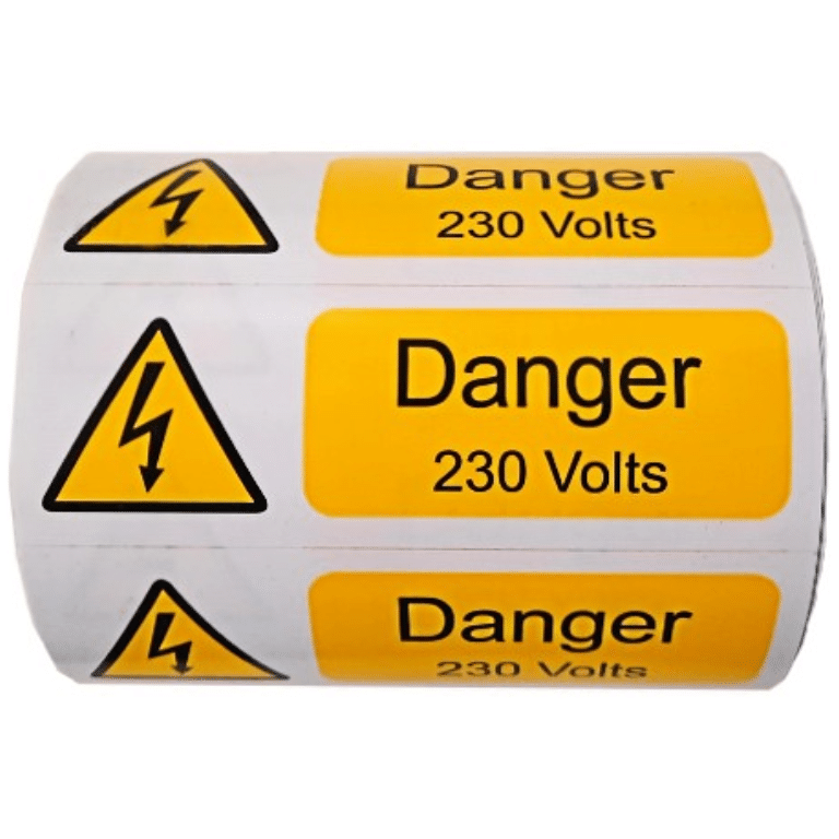 Signs & Labels | ERF Electrical